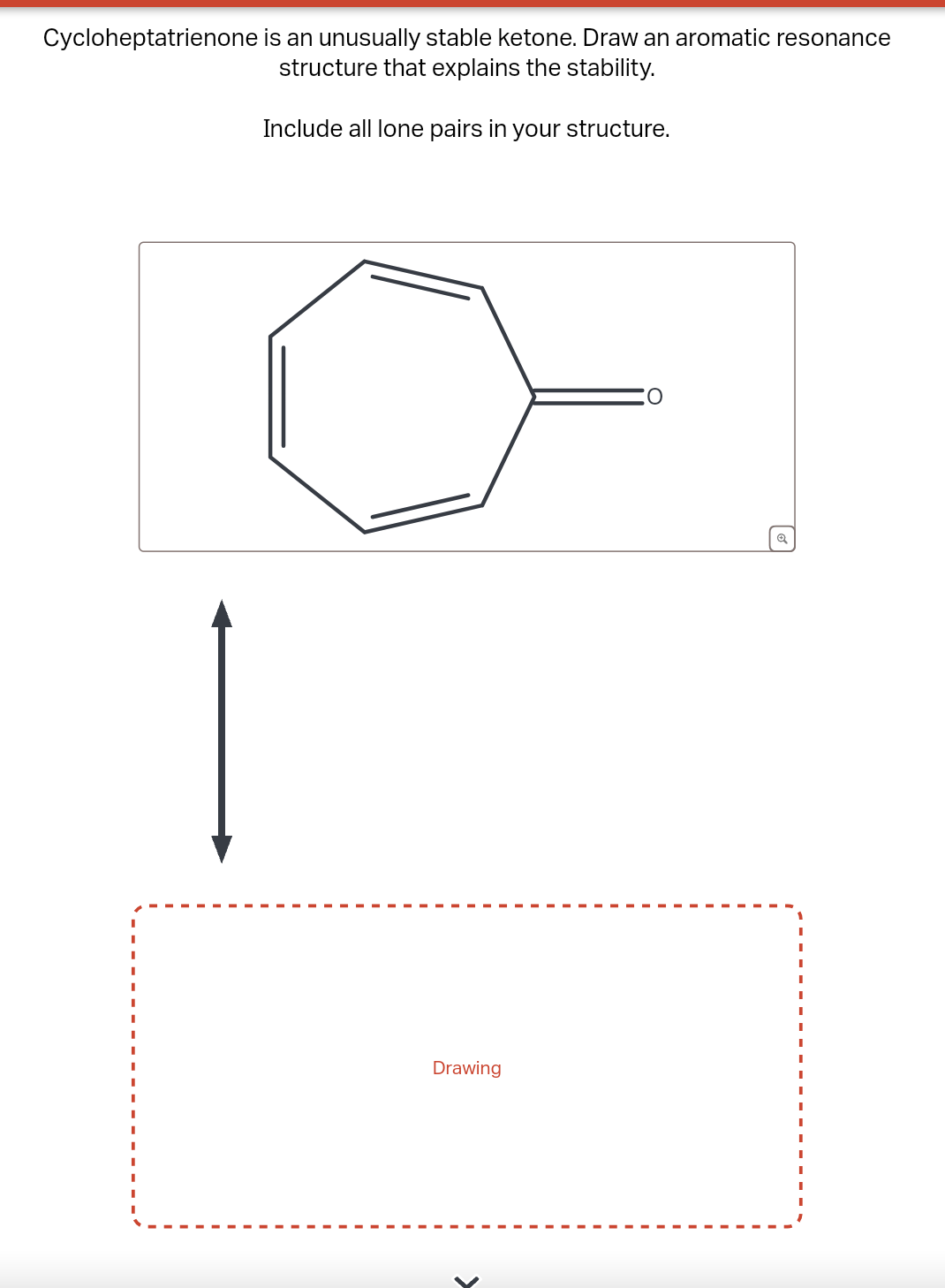 Solved Cycloheptatrienone is an unusually stable ketone. | Chegg.com