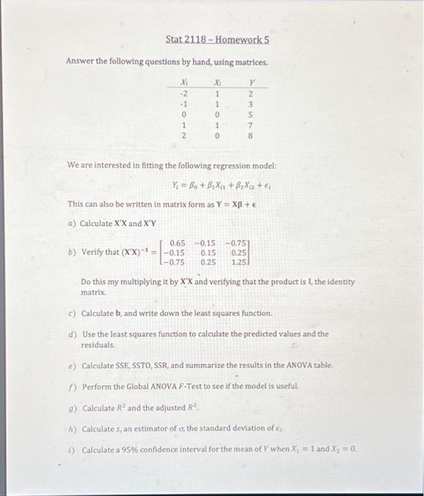Solved Answer the following questions by hand, using | Chegg.com