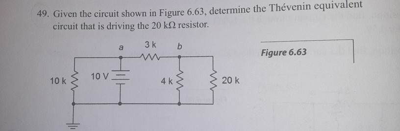 How to solve for the vth and rth | Chegg.com