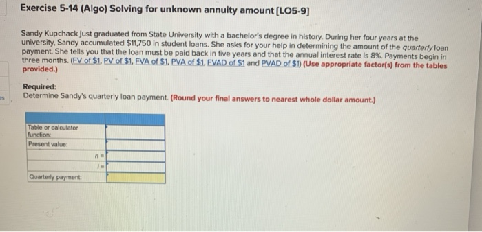Solved Exercise 5-1 (Algo) Future value; single amount | Chegg.com