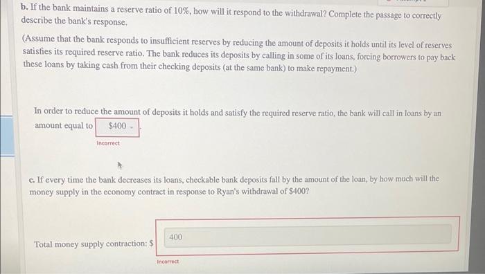 Solved Money, Banking, and the Federal Reserve System - End | Chegg.com