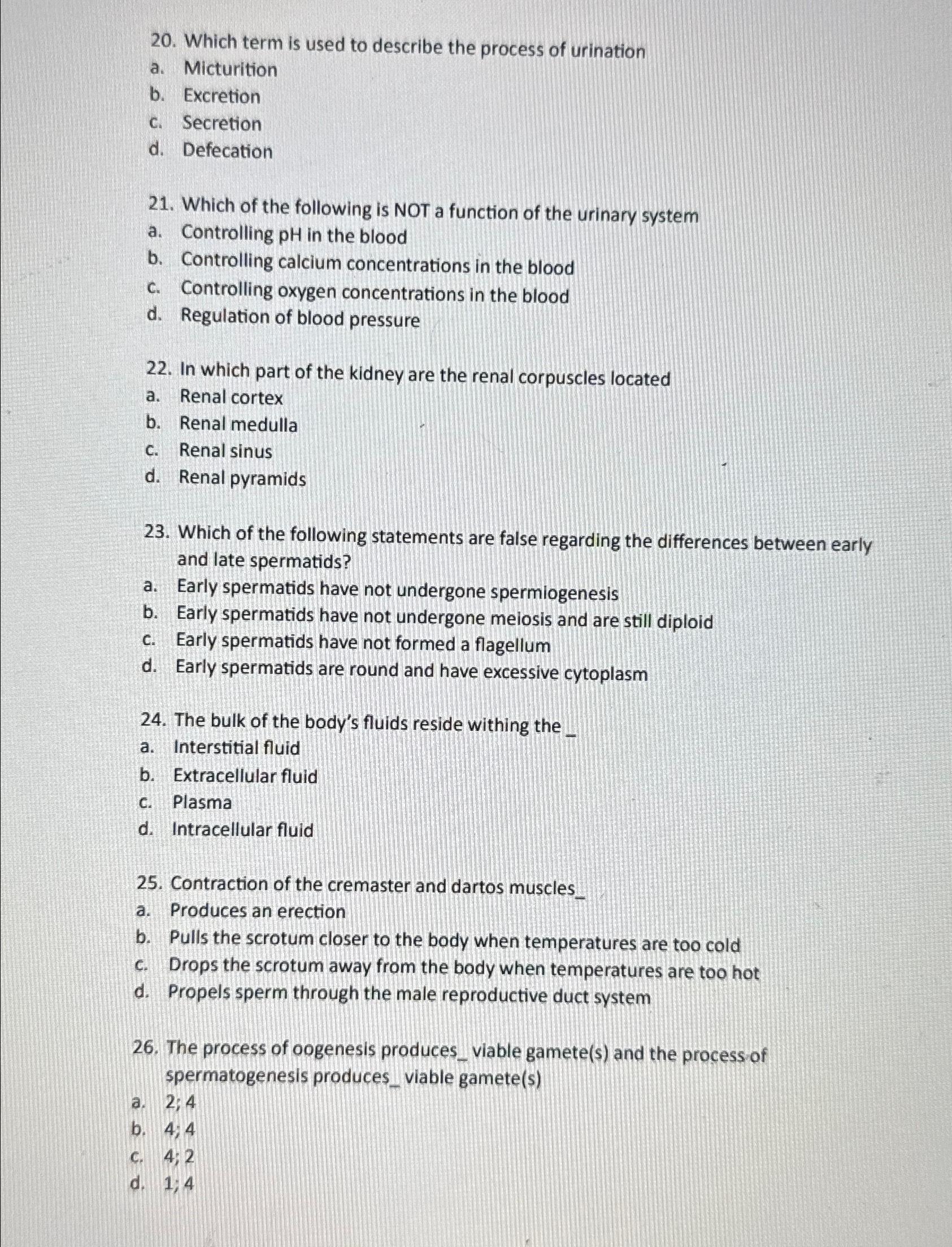 Solved Which term is used to describe the process of | Chegg.com