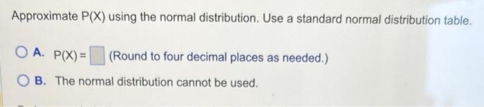 Solved Compute P(X) using the binomial probability formula. | Chegg.com