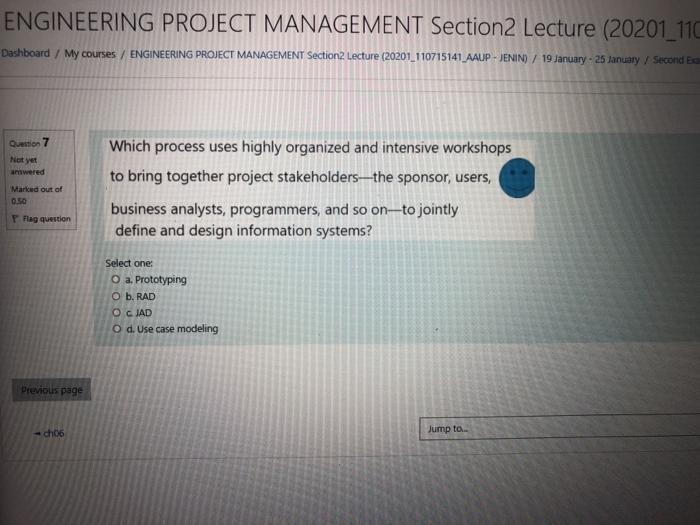 Solved ENGINEERING PROJECT MANAGEMENT Section2 Lecture | Chegg.com