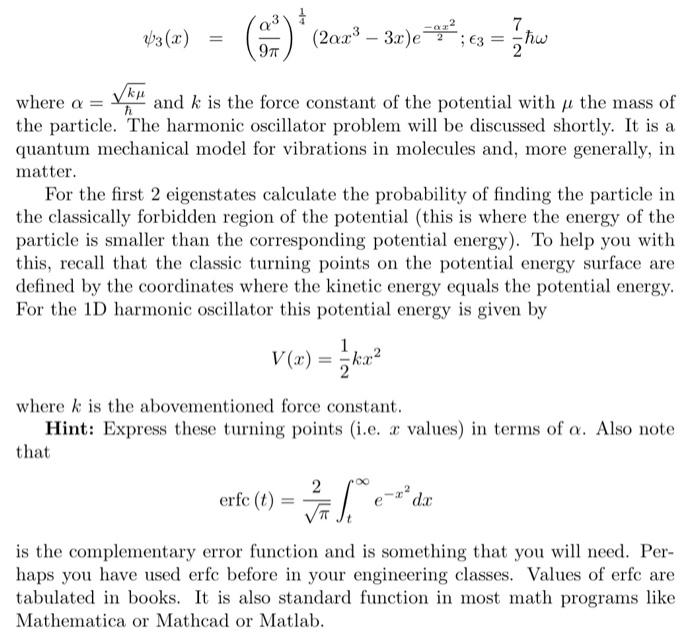 Solved These are some of the wavefunctions and associated | Chegg.com