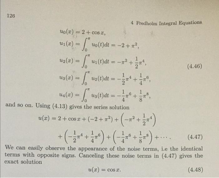 Solved In Exercises 1-20, solve the following Fredholm | Chegg.com