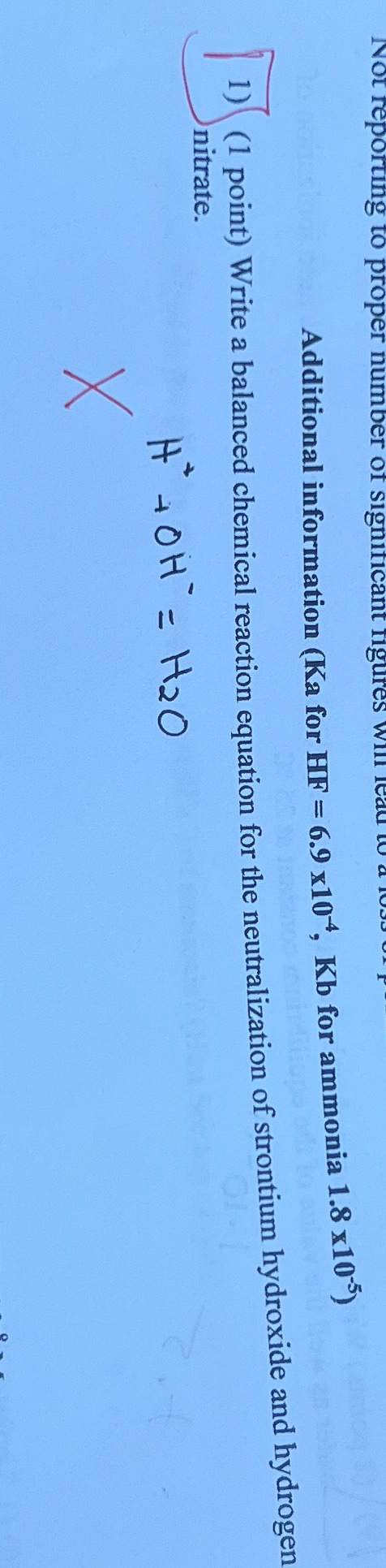 Solved Additional information ( Ka ﻿for HF=6.9×10-4,Kb ﻿for | Chegg.com