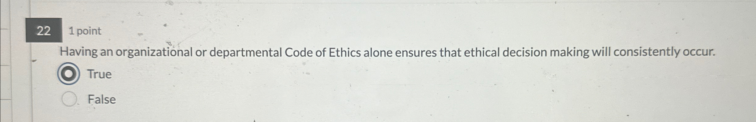 Solved 221 ﻿pointHaving an organizational or departmental | Chegg.com