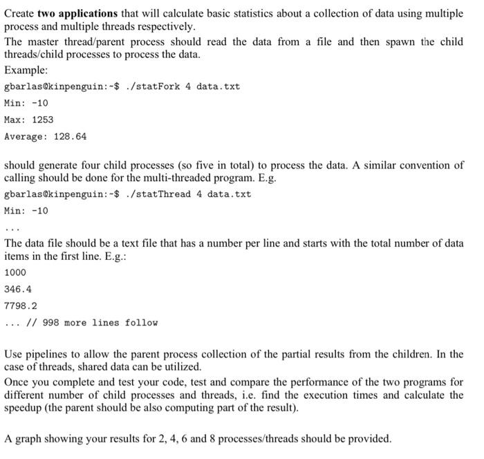 Create two applications that will calculate basic | Chegg.com