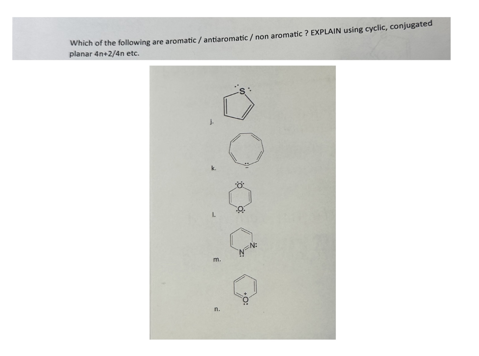 Solved ANSWER ALL QUESTIONS. ORGANIC CHRMISTRY 2 | Chegg.com