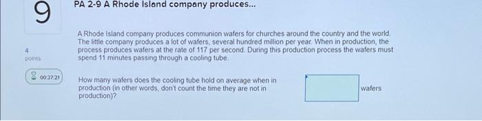 Solved Additional Algo 5-17 Multiple Flow Units Applications | Chegg.com