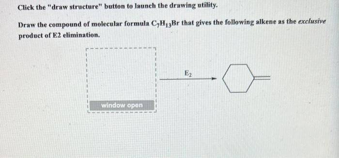Solved Click the "draw structure" button to launch the | Chegg.com