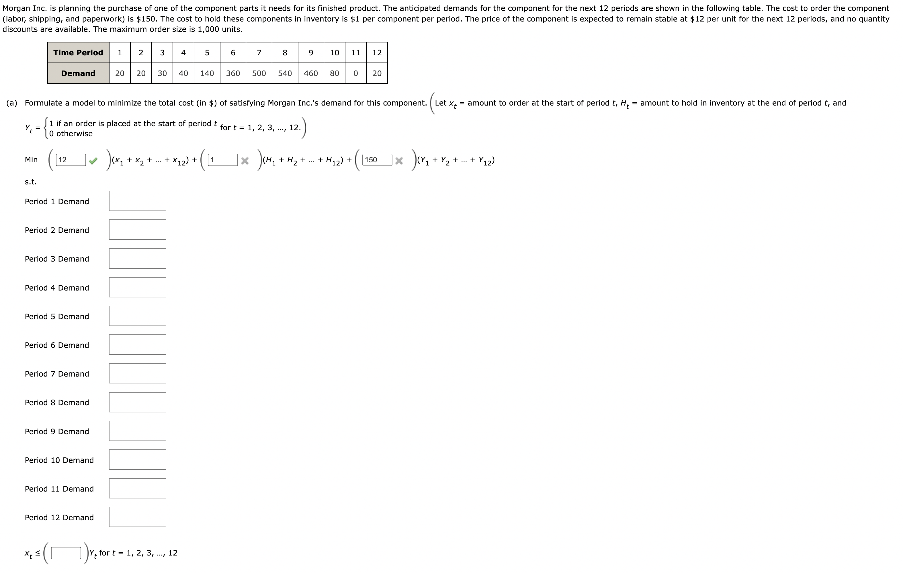 Solved discounts are available. The maximum order size is | Chegg.com