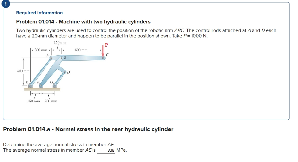 Solved Required information Problem 01.014 - Machine with | Chegg.com