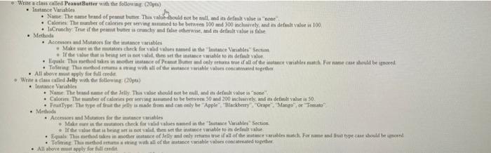 Solved Objective: practice object oriented principles by | Chegg.com