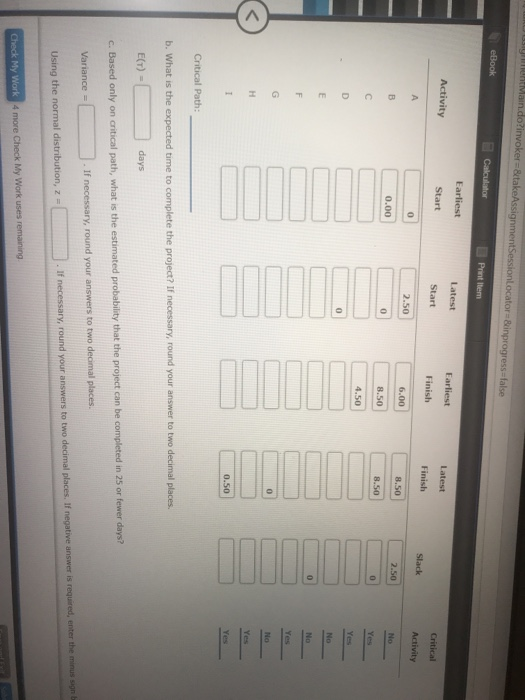 Solved: Problem 9-12 (Algorithmic) Assume That The Activit... | Chegg.com