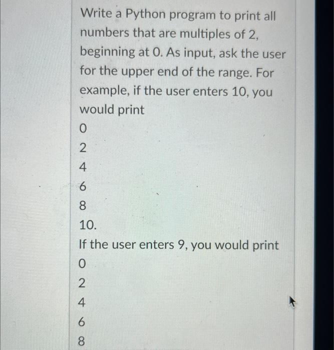 Solved please help by creating the code in the second | Chegg.com