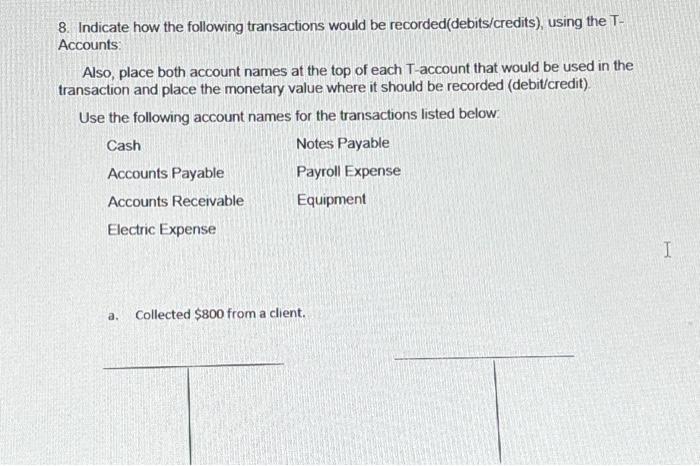 Solved 6. Draw the general format of a Balance Sheet. 7. | Chegg.com
