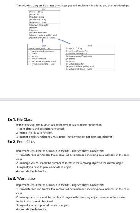 Solved - Do all exercises (full solution).- Use the concepts | Chegg.com