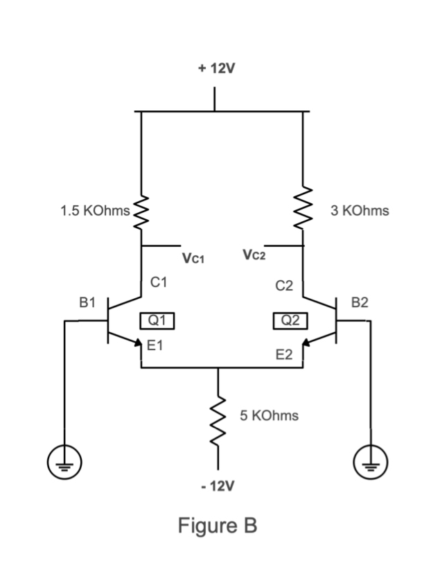 Solved 2. ﻿In circuit shown in Figure B, ﻿find differential | Chegg.com