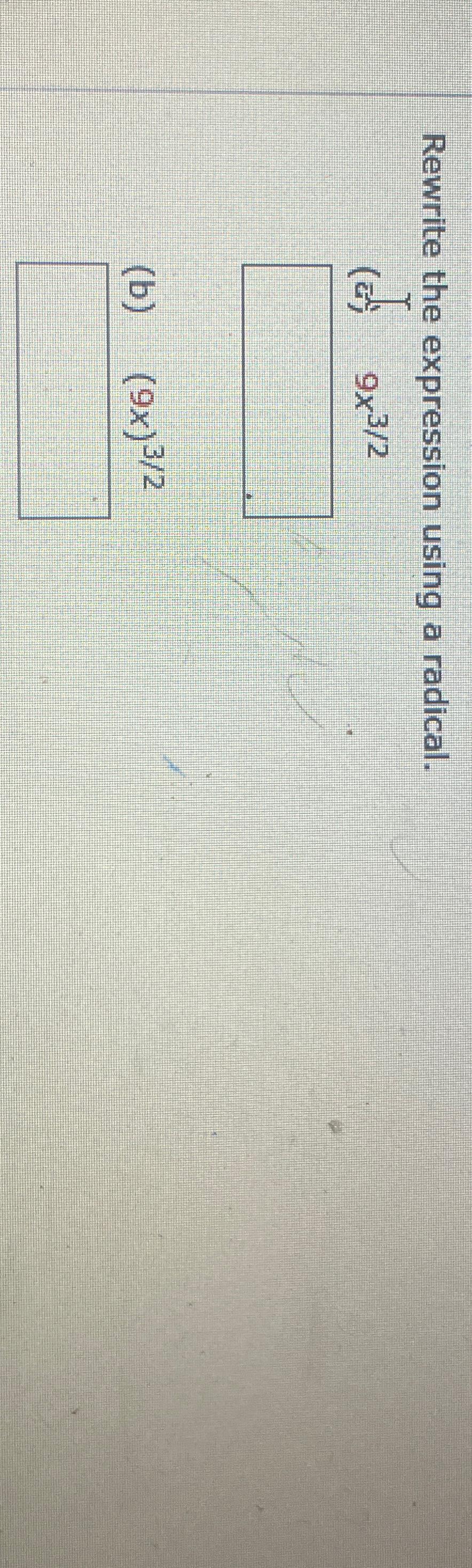 Solved Rewrite the expression using a | Chegg.com