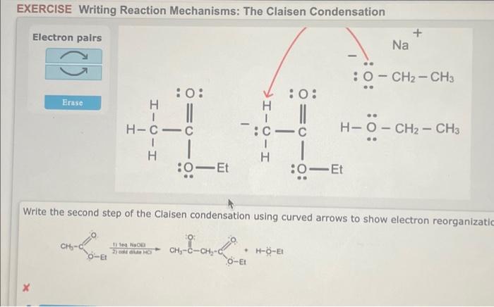 Solved EXERCISE Writing Reaction Mechanisms: The Claisen | Chegg.com