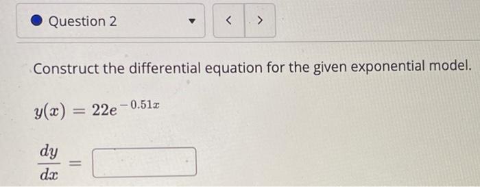 Solved Construct the differential equation for the given | Chegg.com
