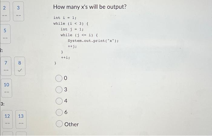 Solved How Many Times Does The While Loop Execute Int 9243