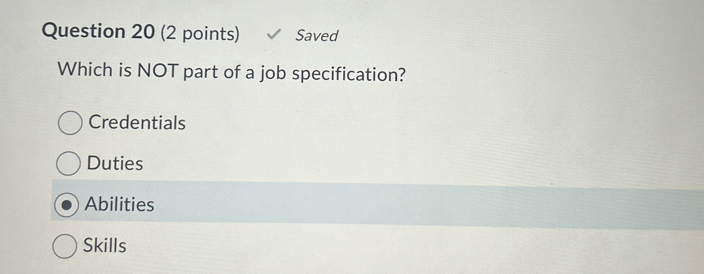 Solved Question 20 (2 ﻿points) ﻿SavedWhich is NOT part of a | Chegg.com