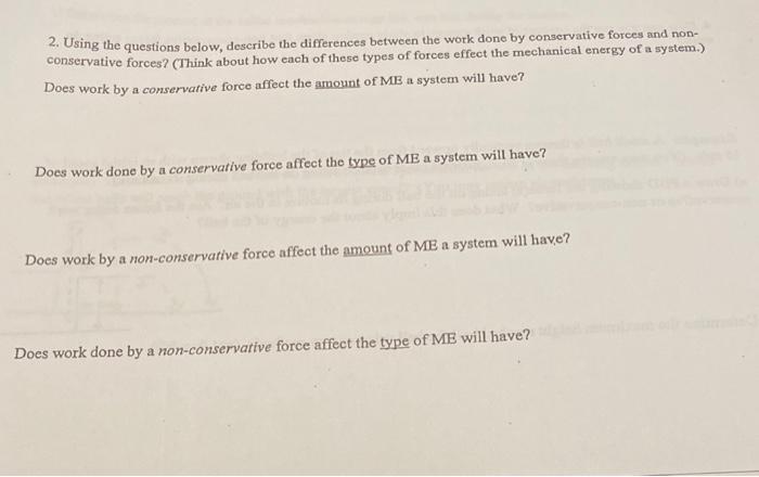 Solved 2. Using the questions below, describe the | Chegg.com