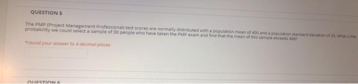 Solved QUESTIONS The PMP (Project Management Professional | Chegg.com