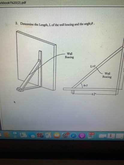 Solved orkbook1%20(2).pdf 2. Determine the Length, L of the | Chegg.com