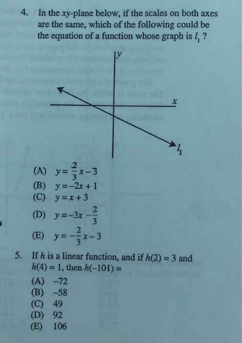 Solved 4. In the xy-plane below, if the scales on both axes | Chegg.com