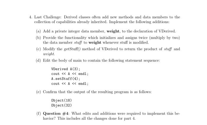 Solved // Simple file That implements two classes // and | Chegg.com