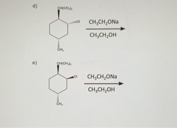 Solved 1) Draw the structure(s) of the product(s) in each of | Chegg.com