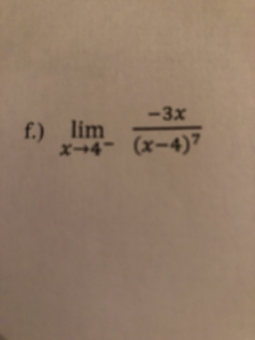 Solved Evaluate each of the limits using the appropriate | Chegg.com