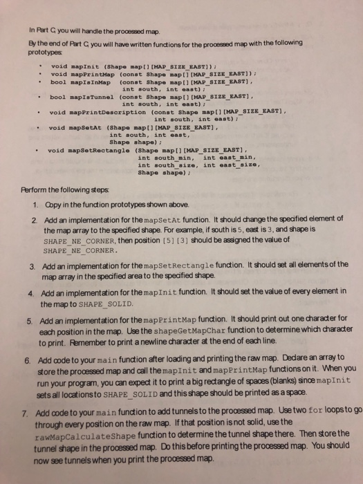 In this assignment, you will load in and process a | Chegg.com