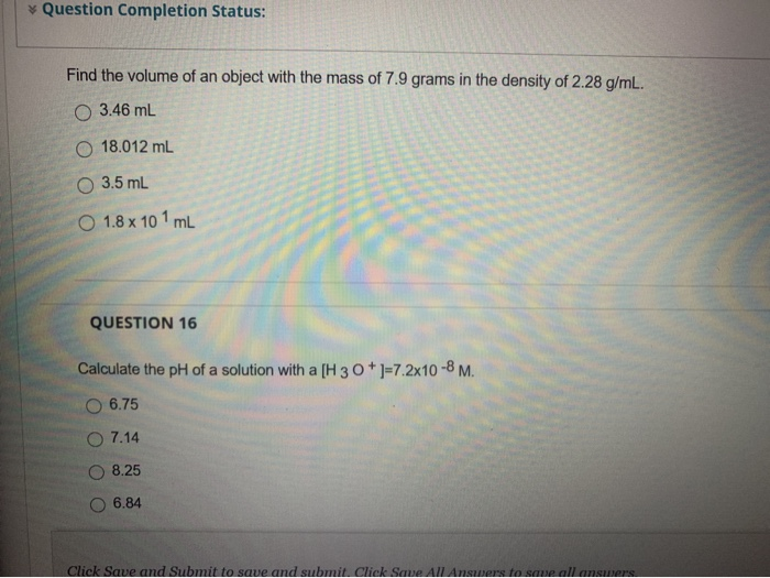 Solved Question Completion Status: Find the volume of an | Chegg.com