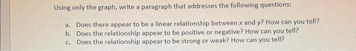 Solved Option 1 Arm Span Vs Height The Data Shows The