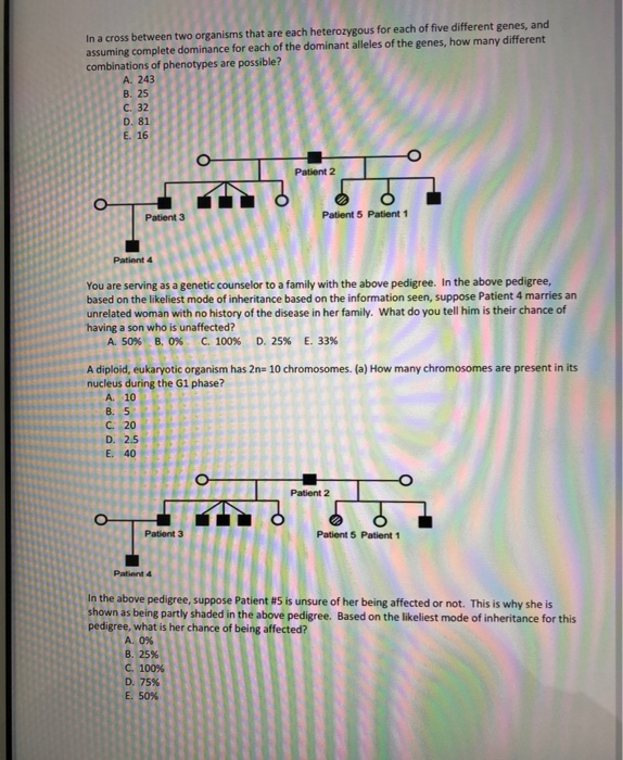Solved In a cross between two organisms that are each | Chegg.com