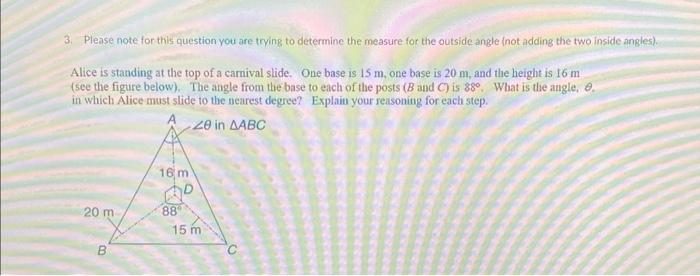 Solved 3. Please note for this question you are trying to | Chegg.com