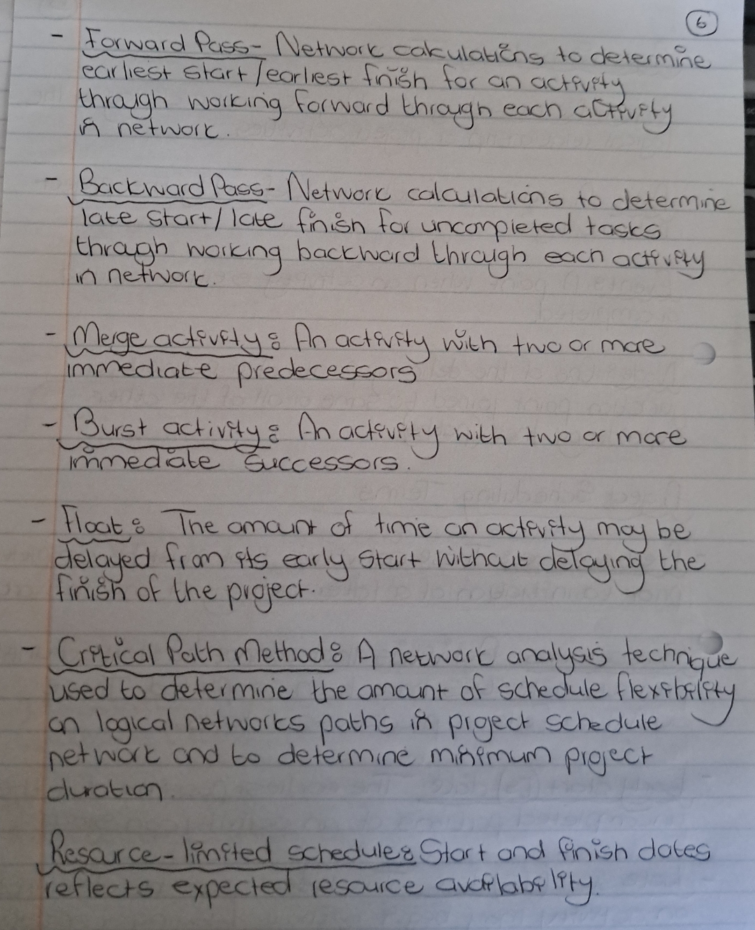 Solved Project termsForward Pass-Network calculations to | Chegg.com