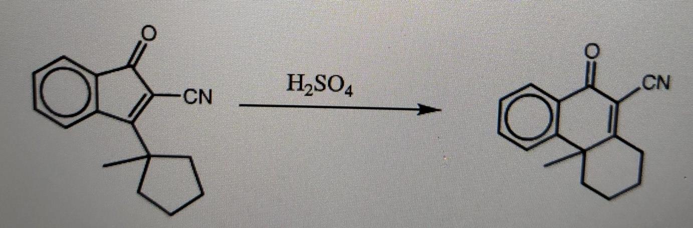 Solved H2SO4 CN CN og | Chegg.com