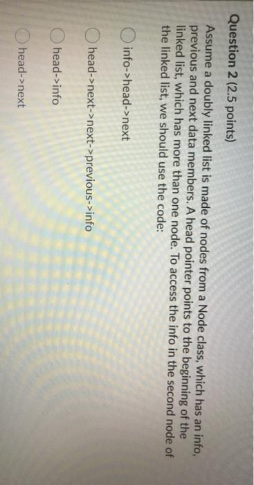 Solved Question 1 25 Points Consider The Usual Algorithm