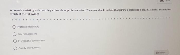 Solved A nurse is documenting in a client's health record | Chegg.com