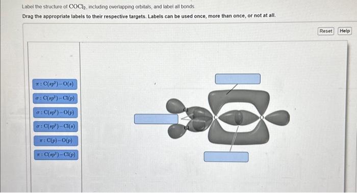 Solved Label the structure of COCl2, including overlapping | Chegg.com Solved Label the structure of COCl2, including overlapping | Chegg.com