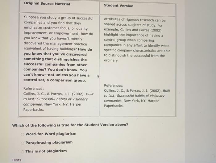 Solved Original Source Material Student Version Suppose you | Chegg.com