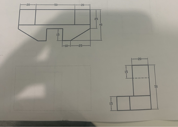 Solved Free hand sketch the Missing Views of the following | Chegg.com
