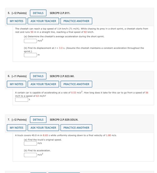 Solved The cheetah can reach a top speed of 114 | Chegg.com