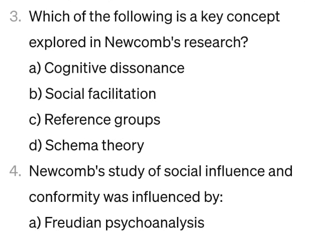 Solved Which of the following is a key concept explored in | Chegg.com
